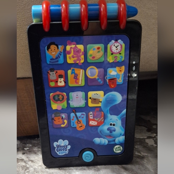 Toys | 220 Leap Frog Viacom Blues Clues You Handy Dandy Notebook Works ...